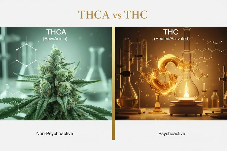 THCA vs THC: Key Differences Explained (2026) – Frisco Labs